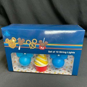 Disney | Toys | Disney Parks String Lights Set Iconic Park Treats Food ...